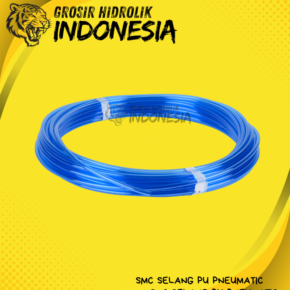 Jual SELANG PU (POLYURETHANE) SMC 4MM X 2.5MM HOSE TUBE PNEUMATIC SMC TU0425BU HARGA PERMETER ...