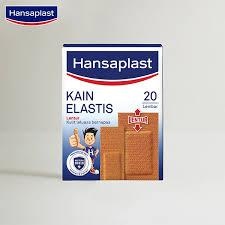 Jual HANSAPLAST KAIN ELASTIS MIX ISI 10 LEMBAR - PLESTER LENTUR ...