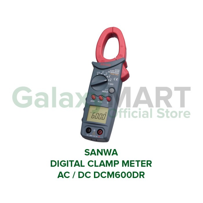 Jual New Sanwa Digital Clamp Meter / Tang Ampere Ac / Dc Dcm600Dr / Dcm ...