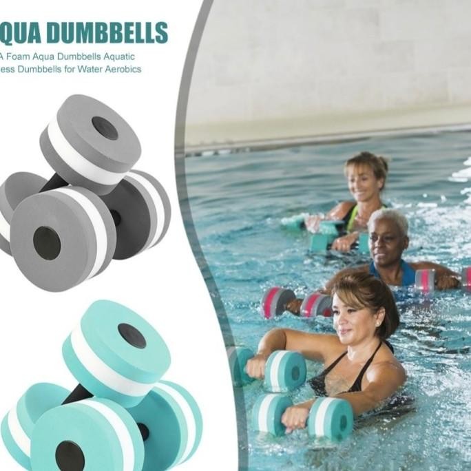 Jual Aqua Dumbbells Water Aerobik Swin Pool Float Aquatic Barbell KAS76 ...