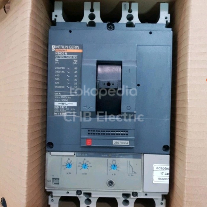 Jual Mccb/Breaker Merlin Gerin/Schneider Ns630N 3P 630A Ns630 Original ...