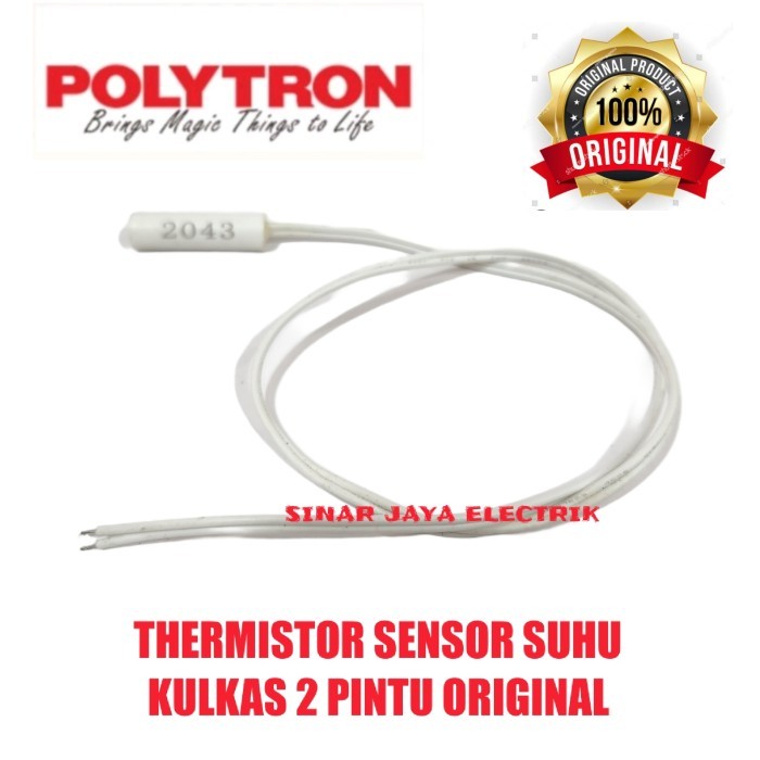 Jual TERMIS SENSOR SUHU KULKAS POLYTRON ORIGINAL | Shopee Indonesia