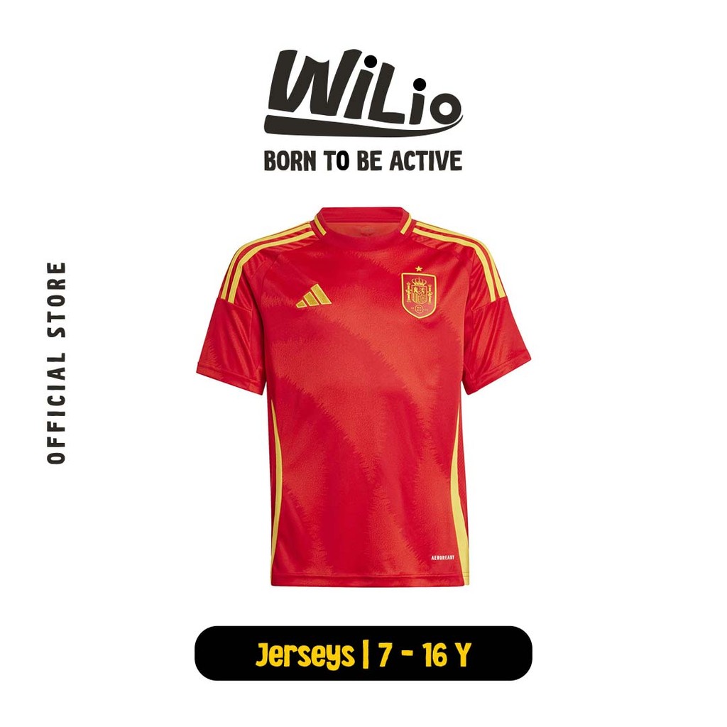 Jual ADIDAS Fef H Jsy Y IP9351 - Jersey Anak (Merah) | Shopee Indonesia