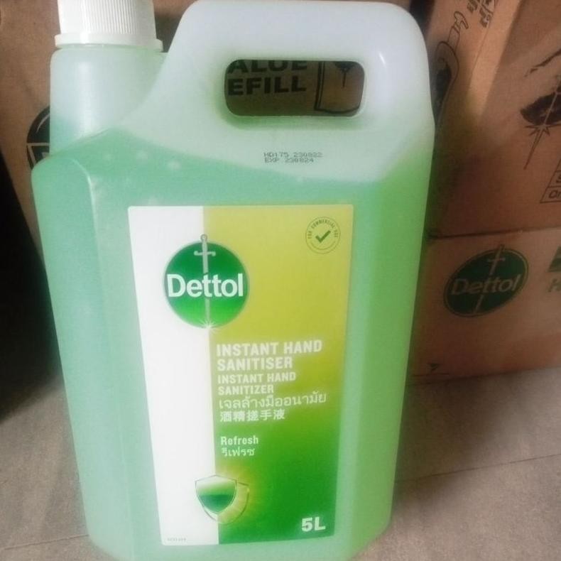Jual Dettol hand sanitizer 5 liter | Shopee Indonesia