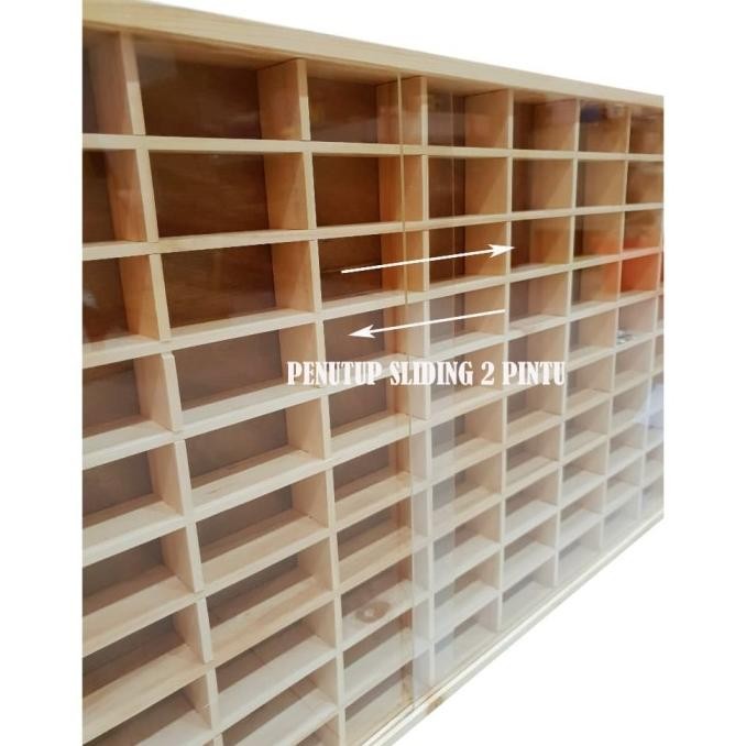 Jual Rak Diecast Lsi 100 Pintu Sliding 2 Rel Lemari | Shopee Indonesia