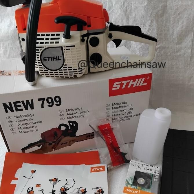 Jual TERMURAH MESIN POTONG KAYU CHAINSAW MS 799 STIHL ORIGINAL 22 INCH | Shopee Indonesia