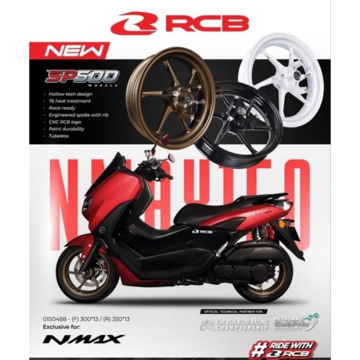 Jual Pelek Velg Racing Rcb Baru new Nmax 2020 2021 2022 2023 2024 ...