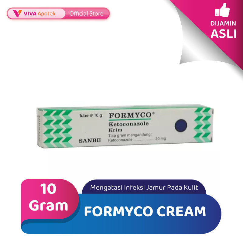 Jual Formyco Cream untuk Mengatasi Infeksi Jamur Pada Kulit (10 Gram ...