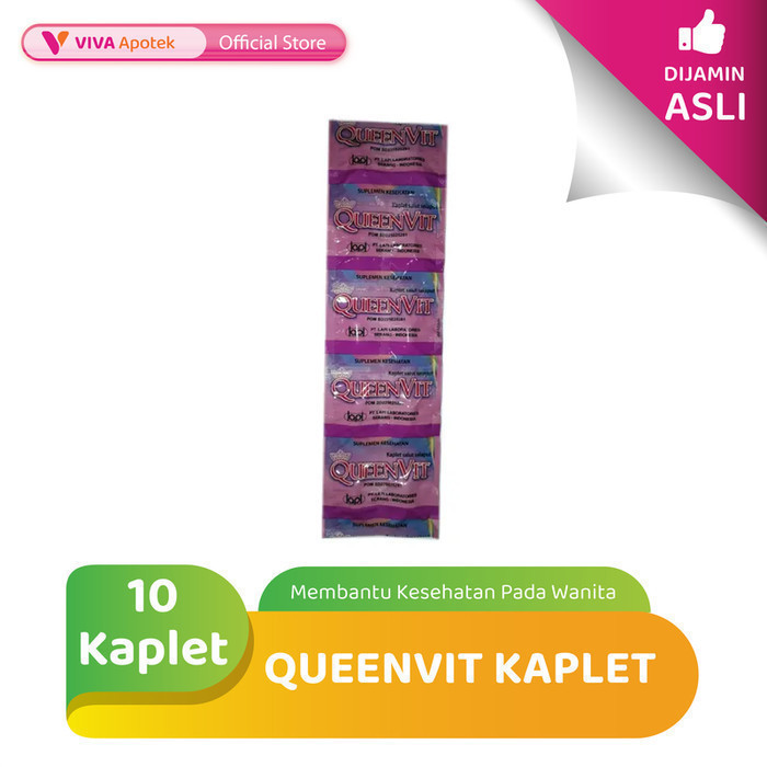 Jual Queenvit untuk Membantu Kesehatan Wanita (10 Kaplet) | Shopee ...