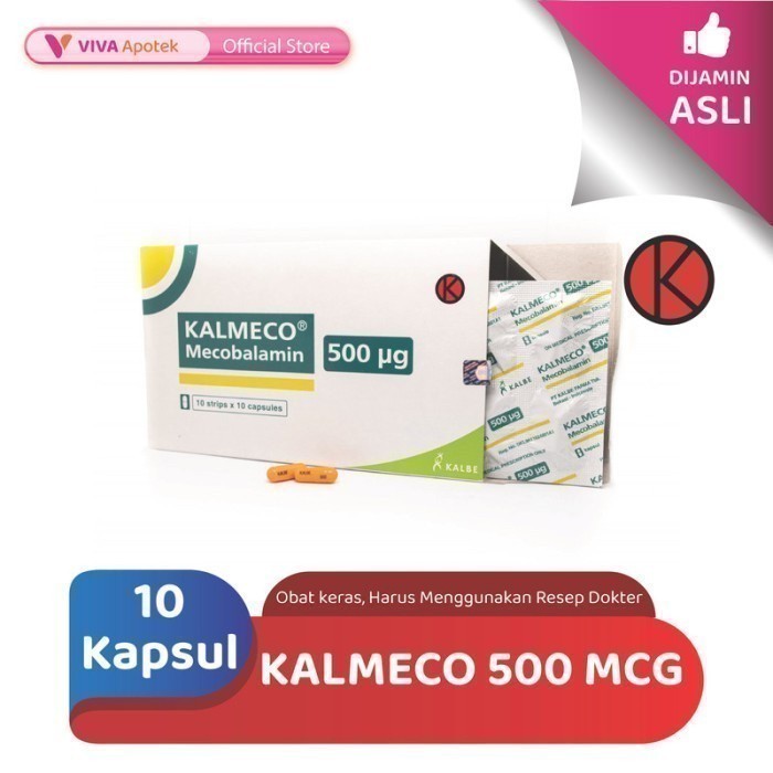 Jual Kalmeco 500 mcg / Mecobalamin / Neuropati / Gangguan Saraf (10 ...