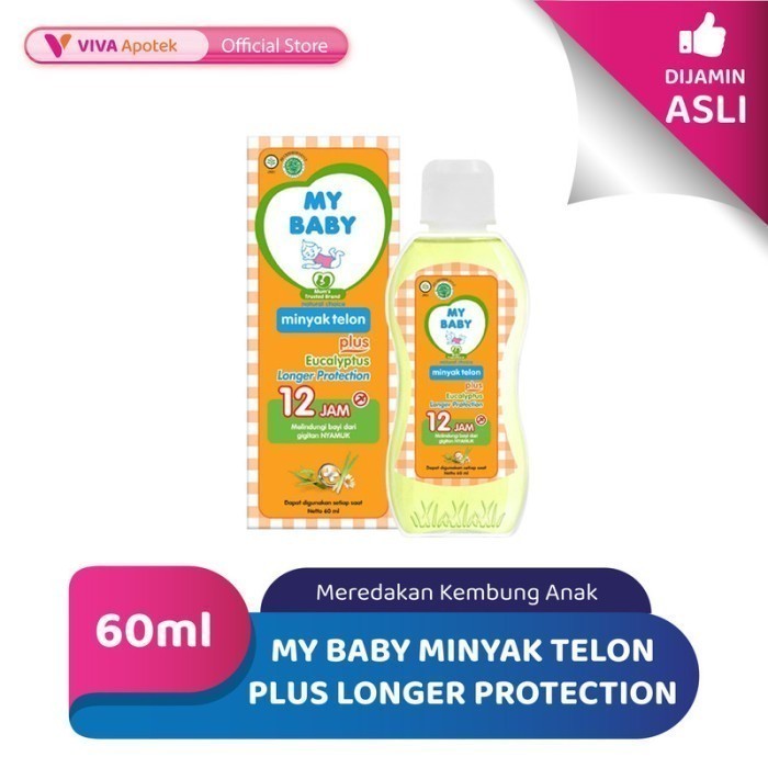 Jual My Baby Minyak Telon Plus Longer Protection Meredakan Kembung (60 ml) | Shopee Indonesia