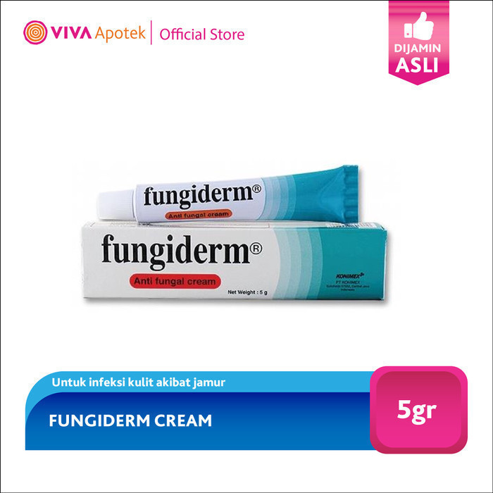 Jual Fungiderm Cream Mengatasi Kutu Air & Gatal Jamur (5 Gram) | Shopee ...