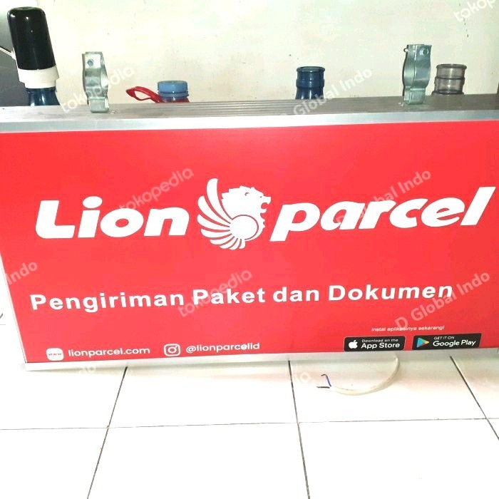 Jual Jual Neon Box Kotak 2 Sisi + Printing/Cut + Packing Safety Lampu ...