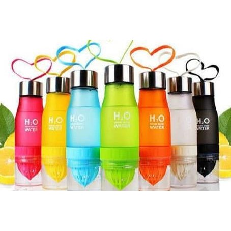 Jual H20 Bottle / Botol Num Infused Water H2O 650Ml Free Bpa Colourful ...