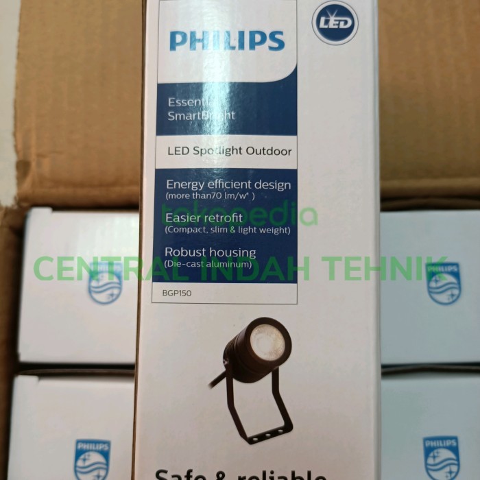 Jual Unik Philips Bgp 150 8W 3000K Lampu Sorot Taman Led Outdoor | Shopee Indonesia