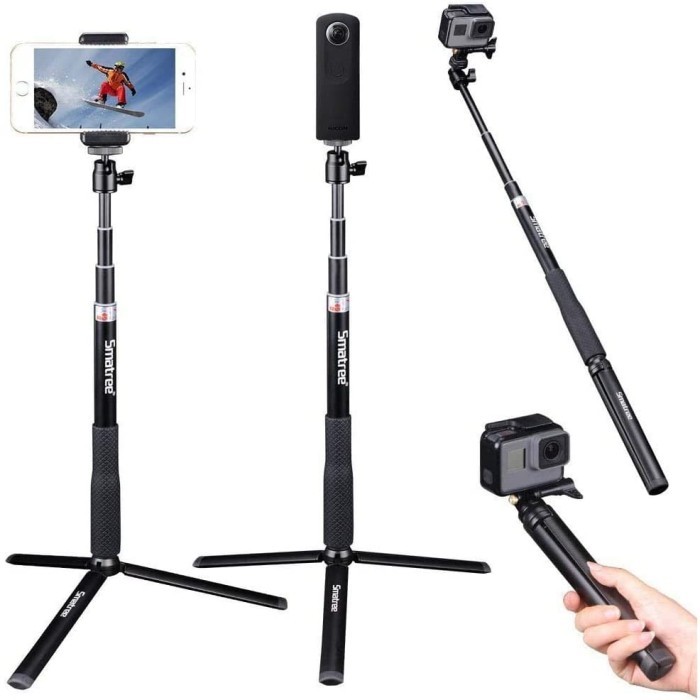 Jual Smatree SmaPole Q3 Tongsis Monopod GoPro, Cell Phone, Compact ...