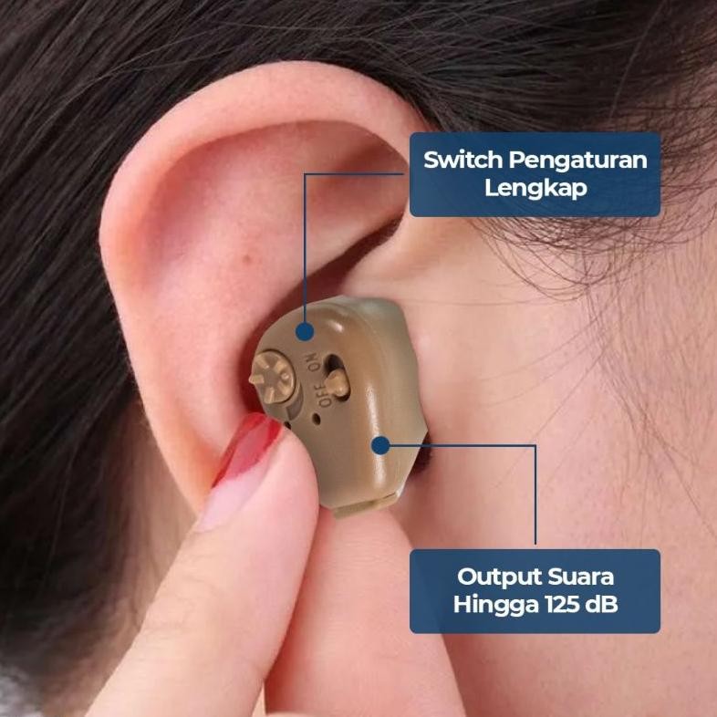Jual Ukd-23 Alat Bantu Dengar Pendengaran Telinga Orang Tua Bisa Charger Hearing Aid Mini K88U ...