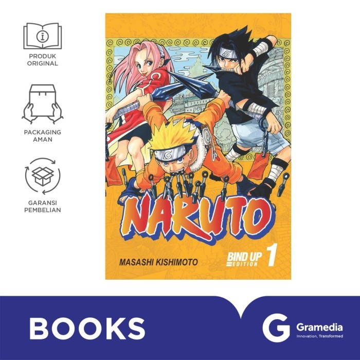 Jual Komik Naruto Bind Up Edition 01 (Masashi Kishimoto) | Shopee Indonesia
