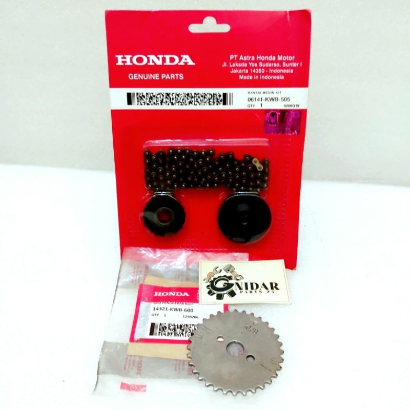 Jual Rantai Keteng Set + Gigi Sentrik Blade 110 lama Revo Absolute Revo Fit 110 Lama KWB ...