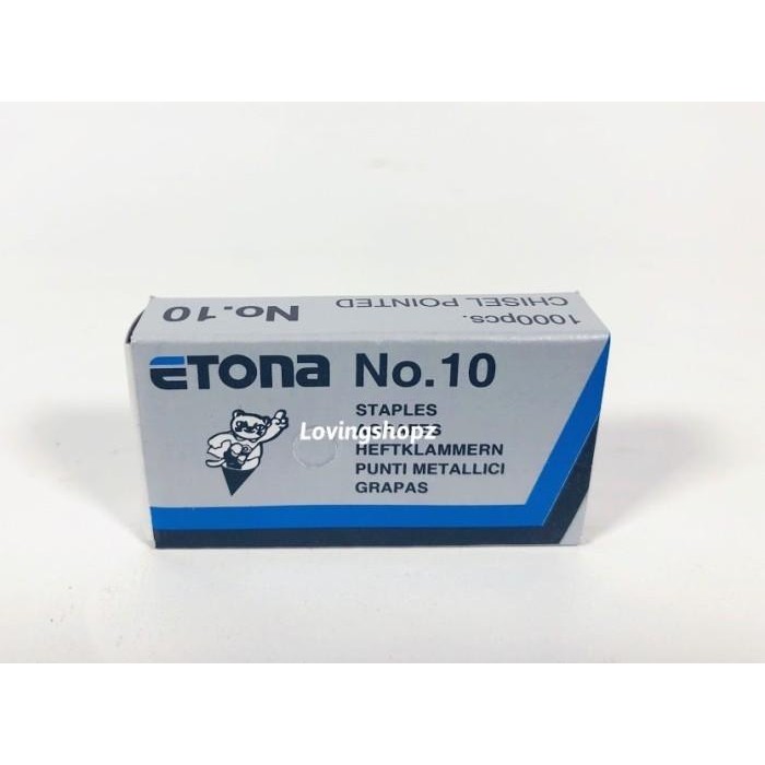 Jual Isi Stapler Etona No.10 | Shopee Indonesia