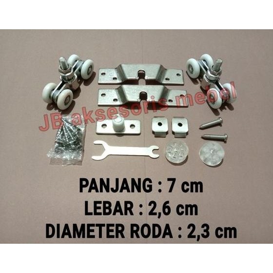 Jual Roda Rel Pintu Rumah Sliding Geser - Roda Rell Pintu Gantung Harga ...