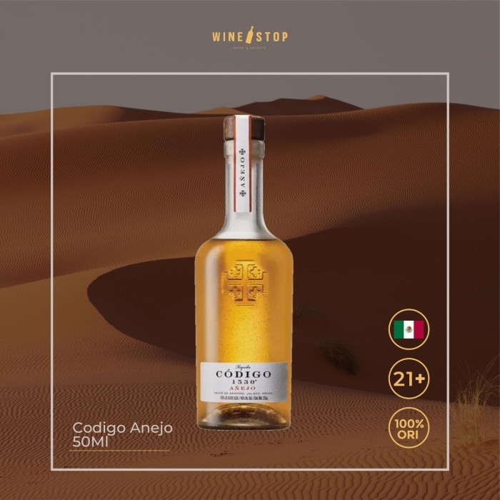 Jual Codigo Anejo Miniature 50Ml Tequila Premium | Shopee Indonesia