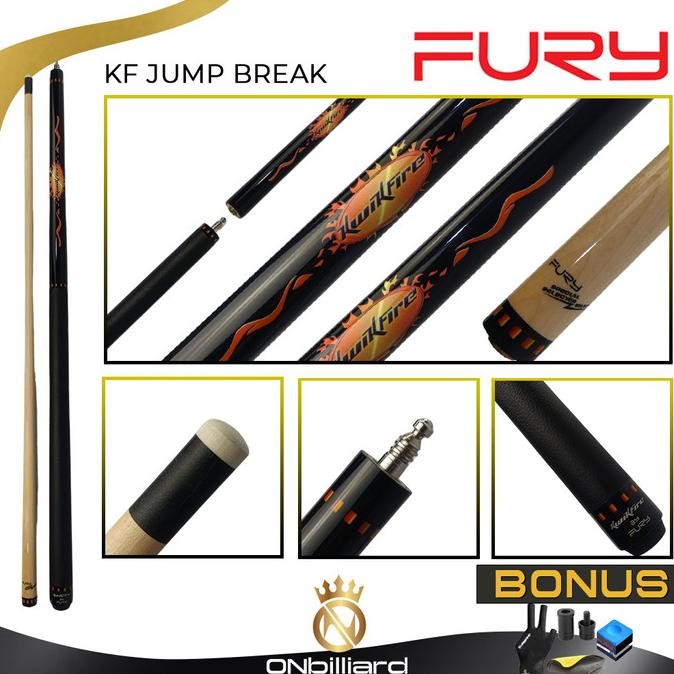 Jual Stick Fury KF Jump Break Cue Fury KF-JB Jumpbreak Billiard Billyar ...