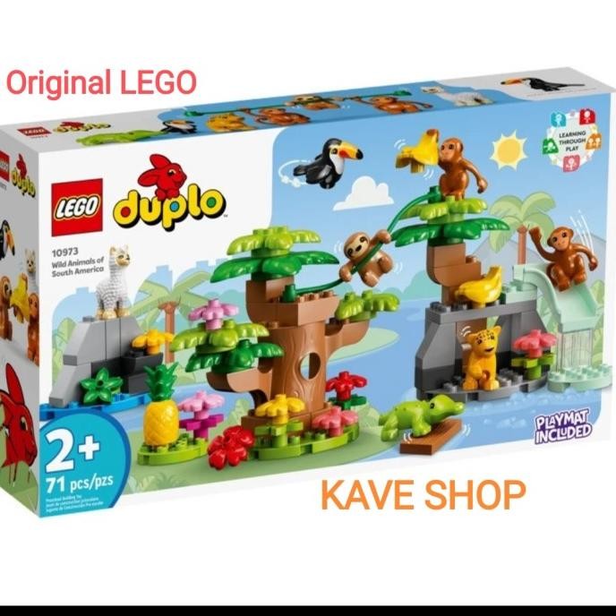Jual LEGO 10973 Duplo : Wild Animal of South America | Shopee Indonesia