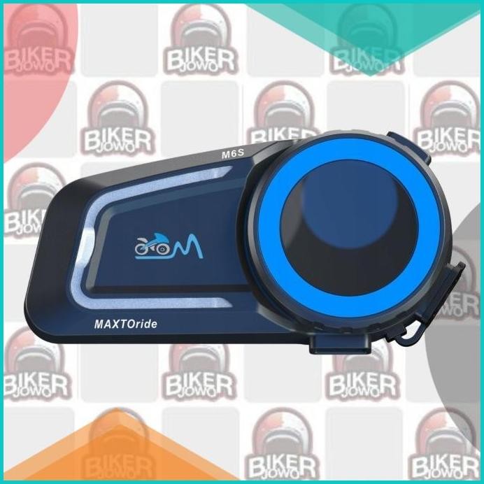 Jual Maxto M6S Intercom Bluetooth Helmet Headset Communication System ...