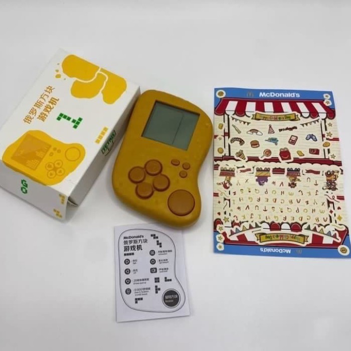 Jual Happy Meal Mainan Game Tetris Game Bot Game Console McNugget China ...