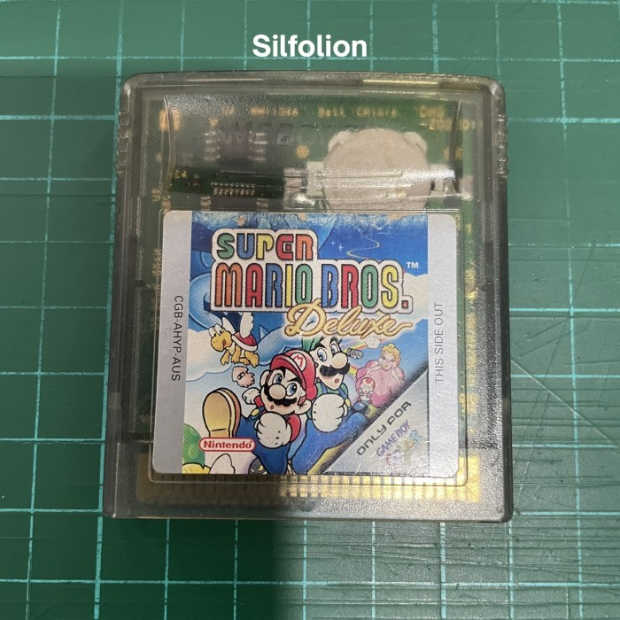 Jual Super Mario Bros Deluxe Gameboy Color GBC Advance GBA SP Nintendo ...