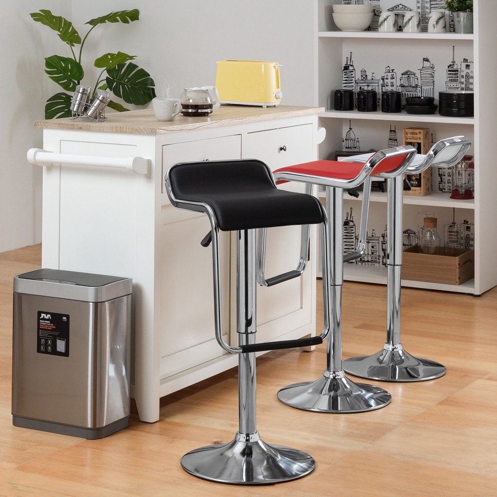 Jual DTG Kursi barstool hidrolik bulat bangku bar cafe kitchenset Kursi ...