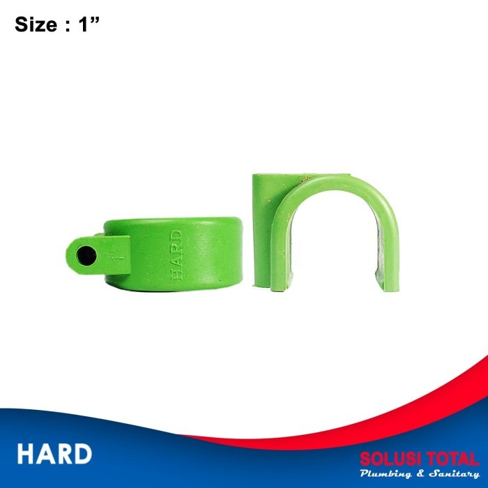 Jual Klem Clam Pipa PVC 1" 1 Hard Clamp Omega Hijau Setara Arrow ...