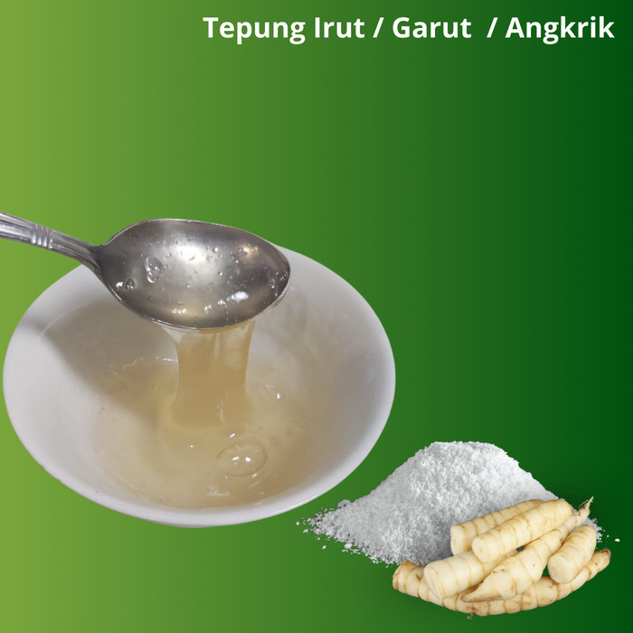 Jual Tepung Irut Garut Asli 500 gram Untuk Asam lambung COD | Shopee ...