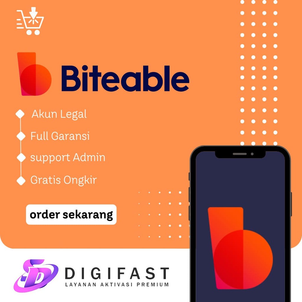 Jual Biteable Premium 1 Tahun Full Garansi (Proses Tercepat Buka 24 Jam) | Shopee Indonesia