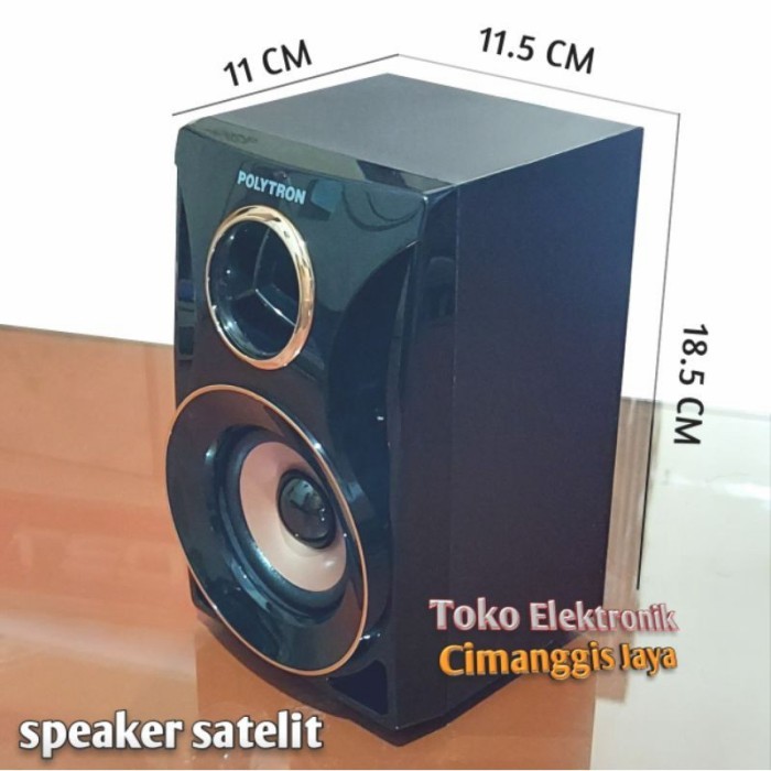 Jual POLYTRON Multimedia Audio Speaker PMA 9310/BG Bluetooth | Shopee ...