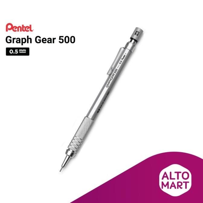 Jual Pentel Graph Gear 500 Mechanical Pencil 0.5 Mm 0.5Mm Graphgear ...