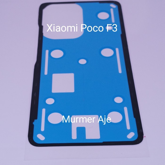 Jual STIKER LEM ADHESIVE BACK COVER TUTUP BATRE XIAOMI POCO F3 F3 OEM ...
