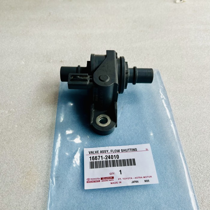 Jual Valve assy flow katup air toyota 16671-24010 Altis 2019 Croos 2022 ...