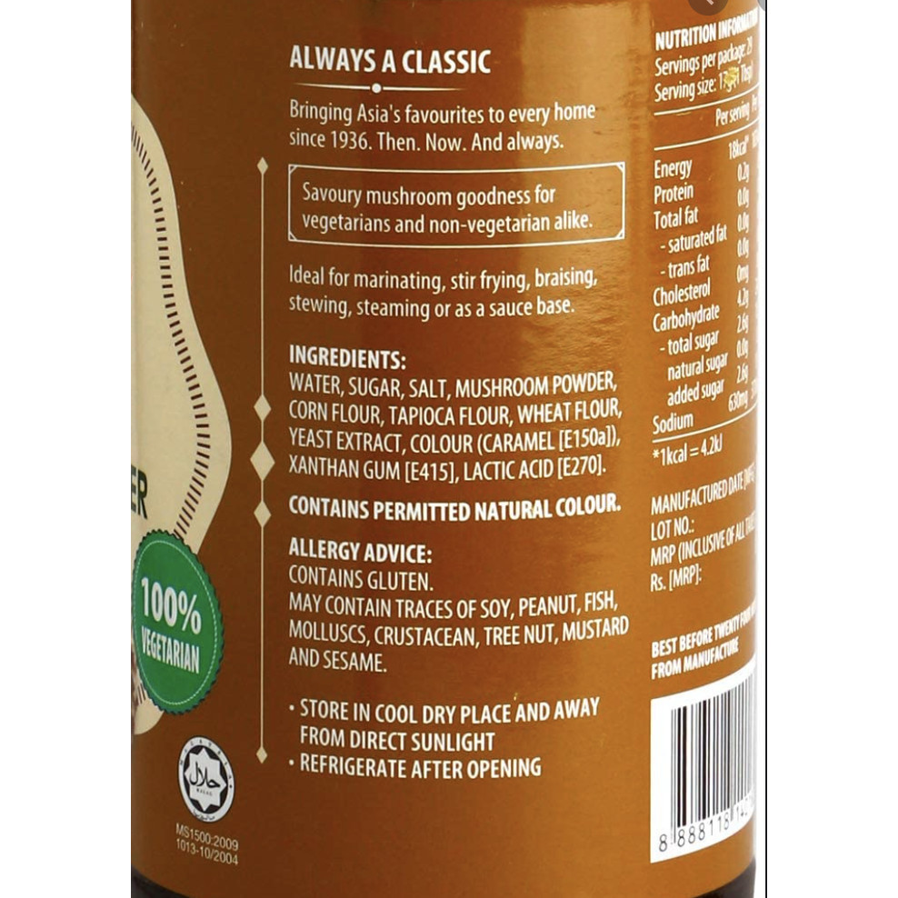 Jual Pring - Woh Hup Vegetarian Oyster Sauce 500G | Shopee Indonesia