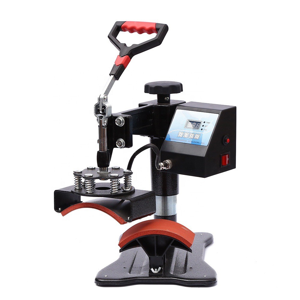 Jual Mesin Heat Press Topi Sublimation Printing 350W - SH15 - Hitam ...