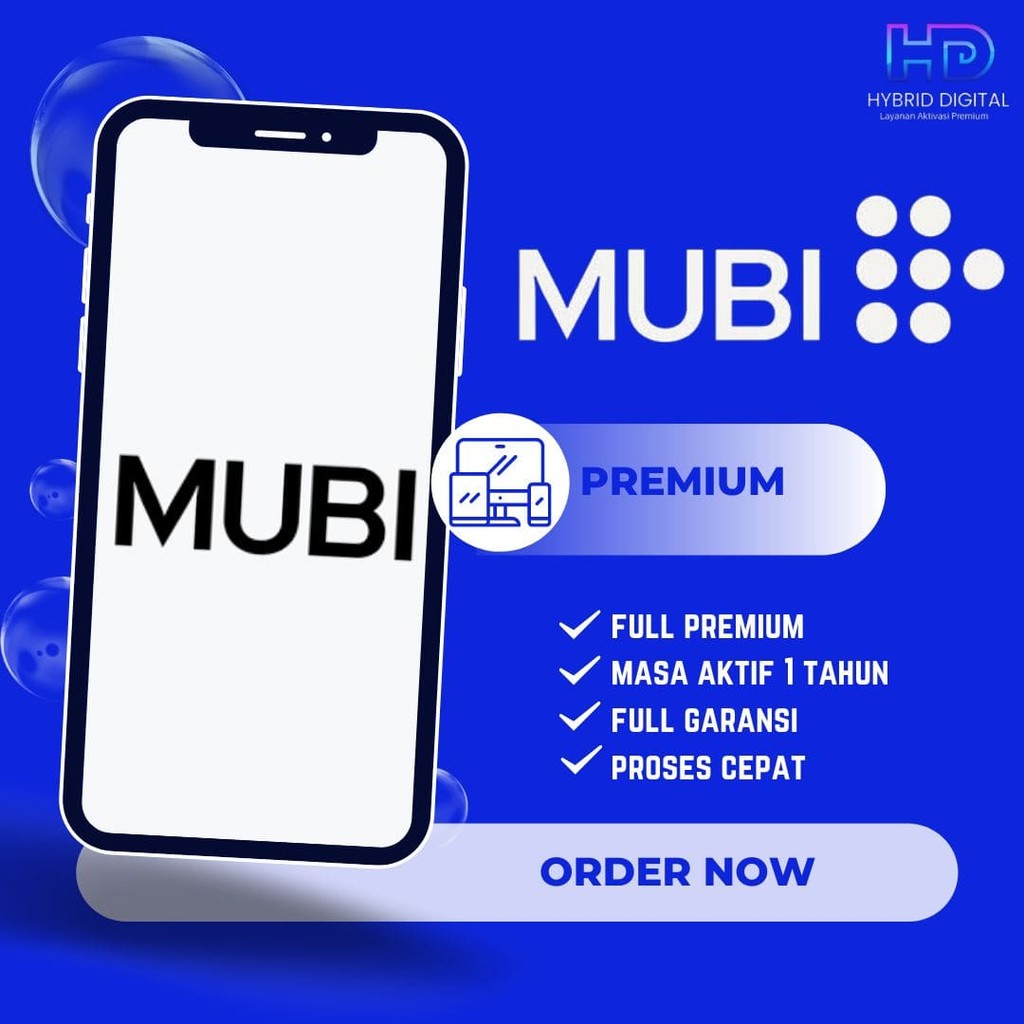 Jual Mubi Premium 1 Tahun Termurah Bergaransi (Proses Cepat 10 Menitan) | Shopee Indonesia