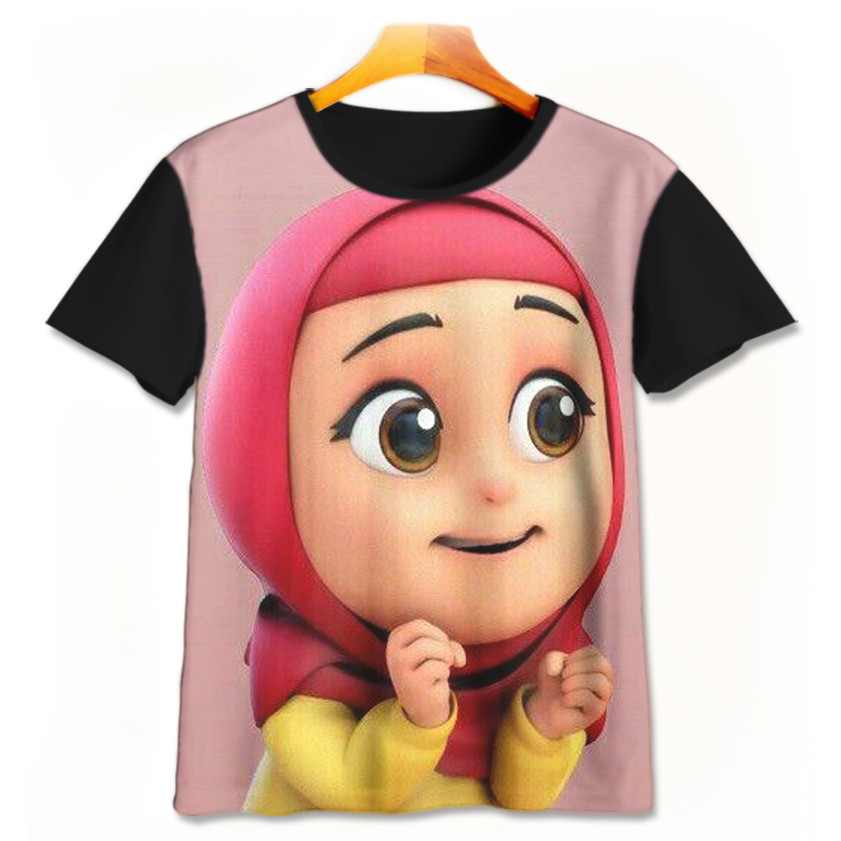 Jual Baju Kaos Anak Kartun 3D Lucu - Kaos Printing Kartun Nussa Rara ...