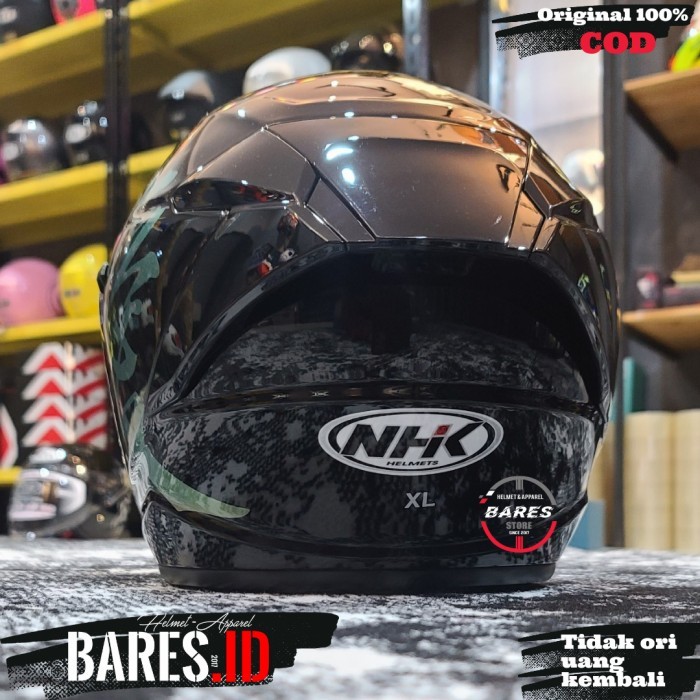 Jual Helm Nhk R1 Max Kanji Black Pearl Double Visor | Shopee Indonesia