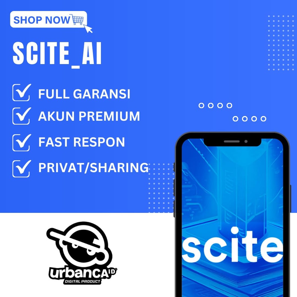 Jual Akun Scite Ai Premium 1 Tahun Garansi Full | Shopee Indonesia