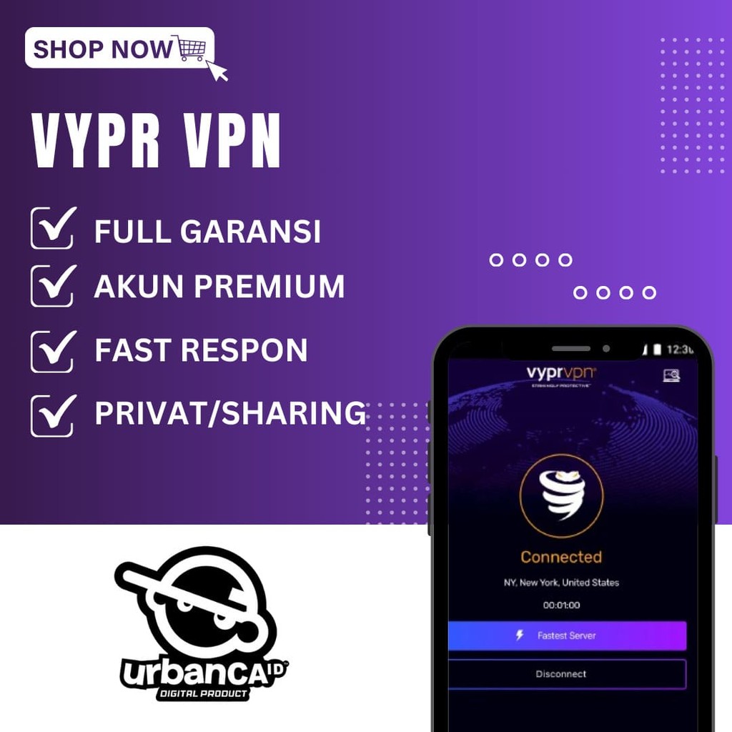 Jual Vypr Vpn Premium 1 Tahun Full Garansi (Proses Tercepat Buka 24 Jam ...