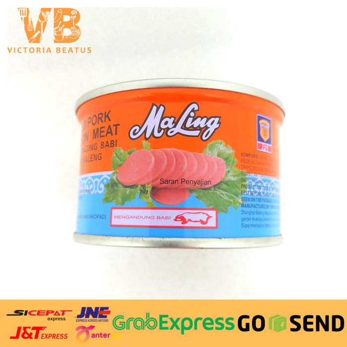 Jual Maling Canned Pork Luncheon Meat / Luncheon Daging Babi Dalam ...