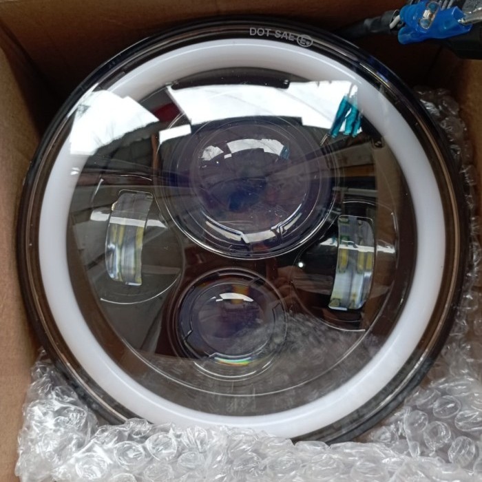 Jual Banyak Dicari Lampu Led Daymaker 7 Inch Plus Drl Dan Sein Lampu ...