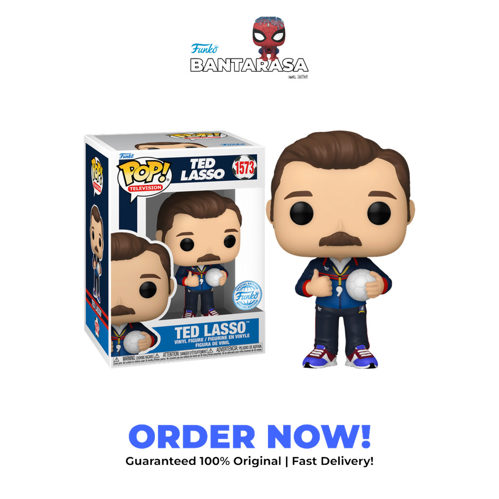 Jual Funko Pop! Ted Lasso - Ted Lasso with Soccer Ball Pop! Vinyl ...