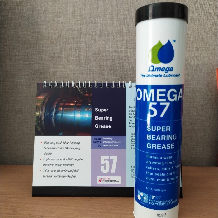 Jual Omega 57 Super Bearing Grease 400 Gram | Shopee Indonesia